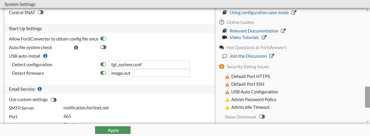 Migrating a configuration with FortiConverter NEW | FortiGate / FortiOS 7.4.0 | Fortinet ...